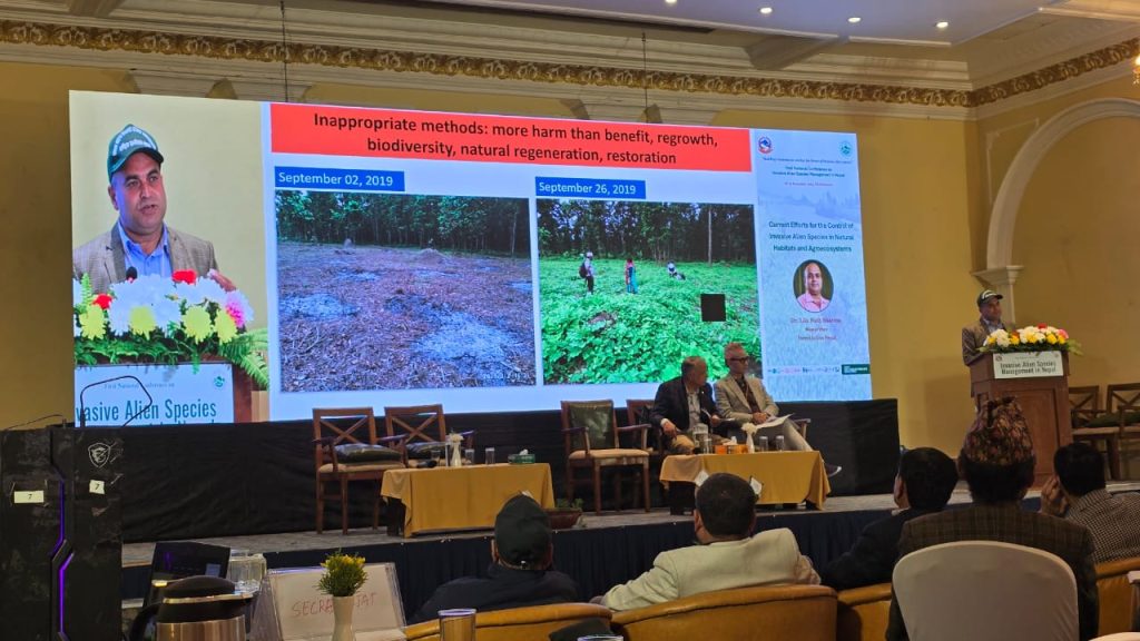 First National Conference on invasive alien species in Nepal ...